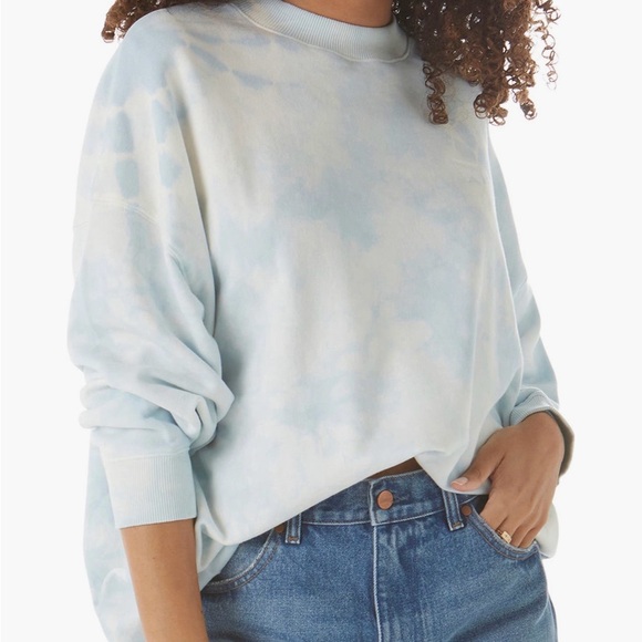 Wrangler | Tops | Wrangler Sky Blue Tiedye Sweatshirt | Poshmark